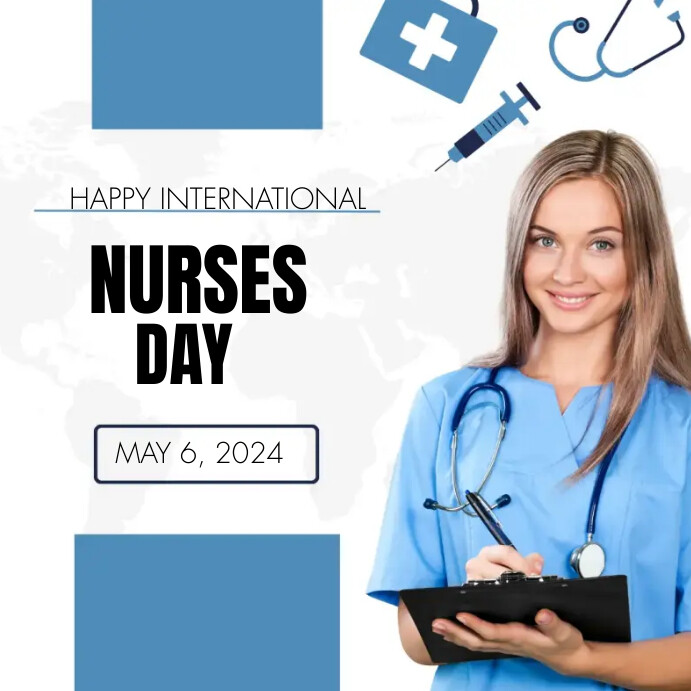 Happy international nurses day design Template | PosterMyWall