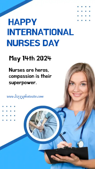 Happy International Nurses Day Poster Template | PosterMyWall