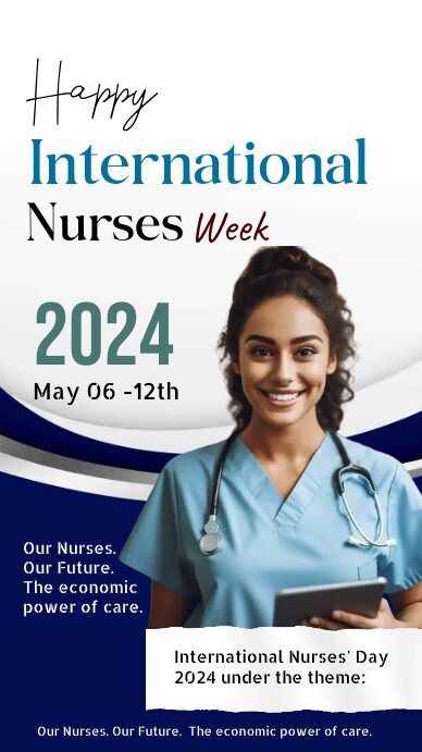 Copy of Happy International Nurses Week Poster | PosterMyWall