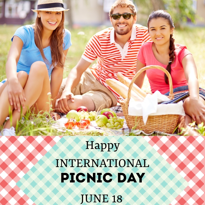 Plantilla de Happy international picnic day, poster | PosterMyWall