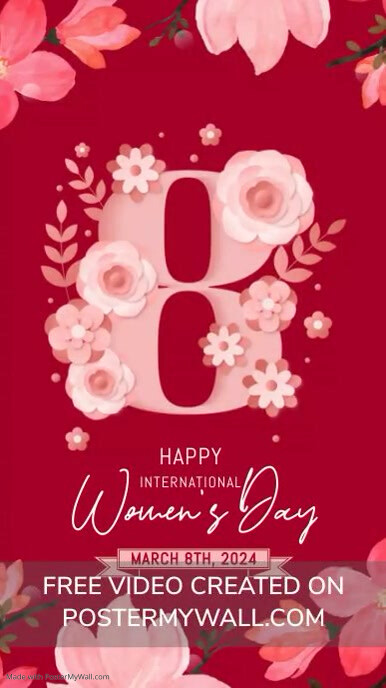 Copy of Happy International Women's Day | PosterMyWall