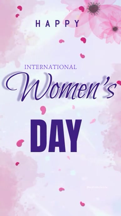 Copy of Happy international women's day | PosterMyWall