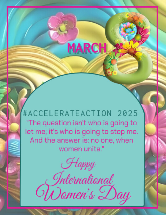 Copy of Happy international women's day | PosterMyWall