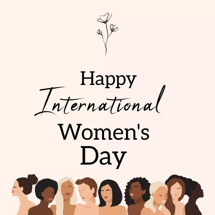 Happy International Women's Day Post Template | PosterMyWall