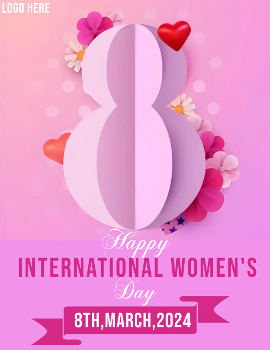 Happy international women's day template | PosterMyWall
