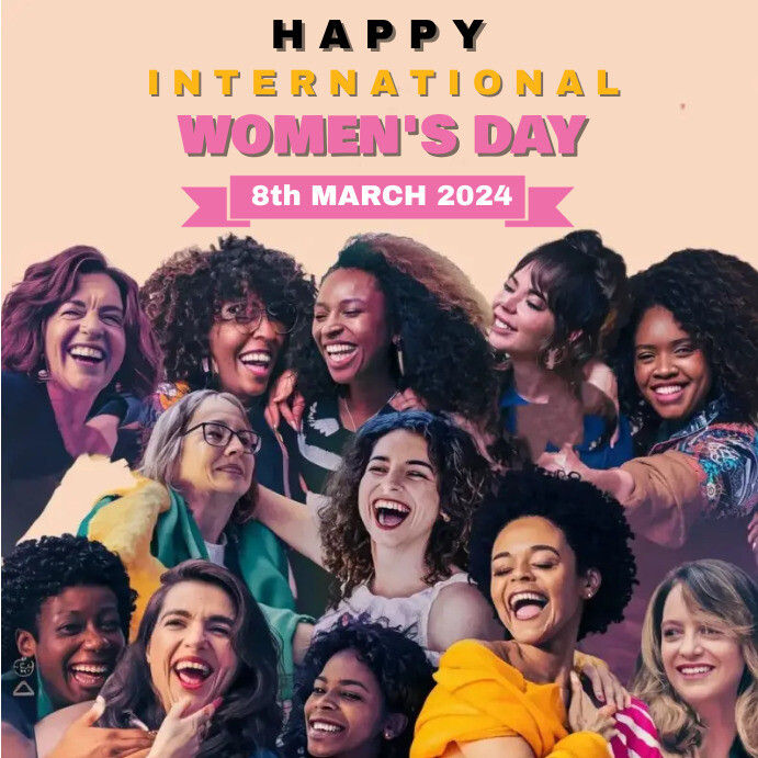 Happy International Women's day template | PosterMyWall