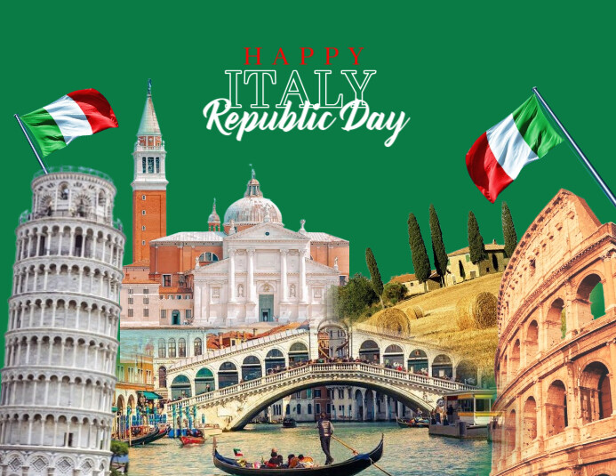 Copy of Happy Italy Republic Day | PosterMyWall