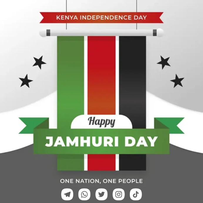 happy jamhuri day Template | PosterMyWall
