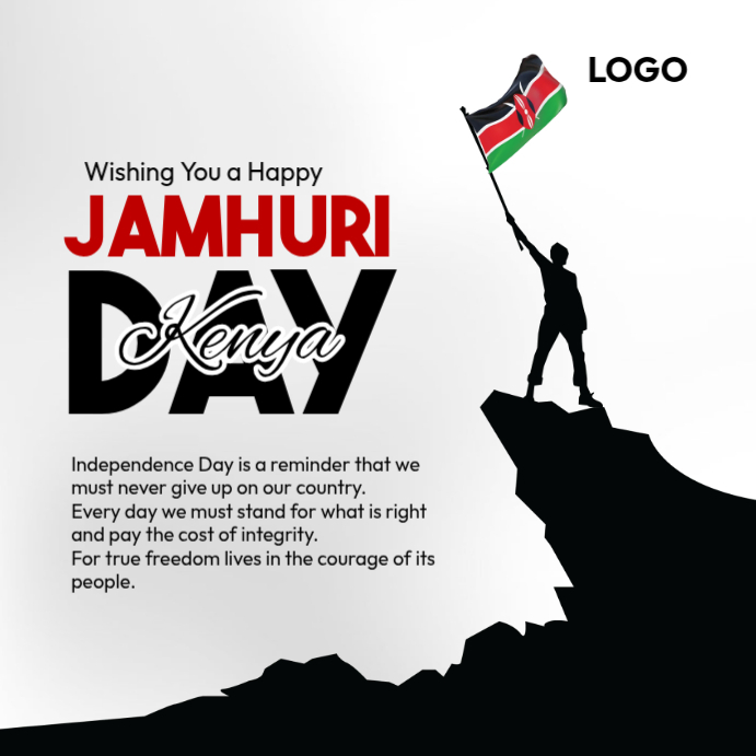 Happy Jamhuri day Template | PosterMyWall