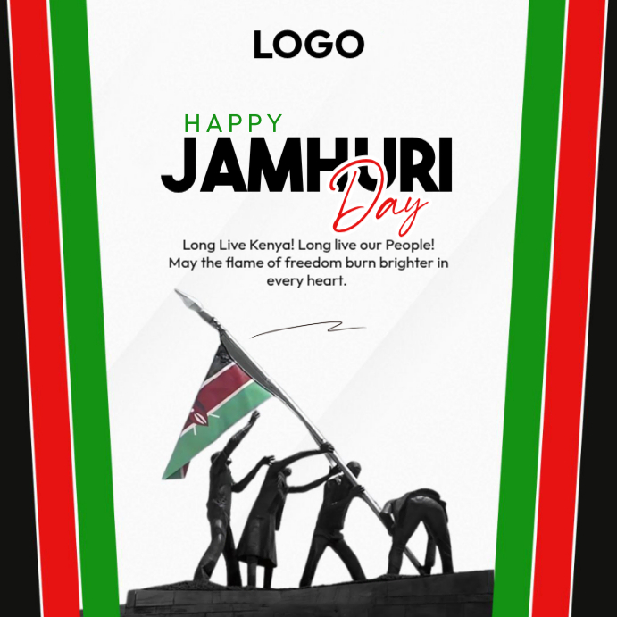 Happy Jamhuri Day Template | PosterMyWall