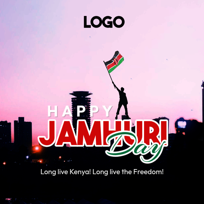 Happy Jamhuri Day Kenya Template | PosterMyWall