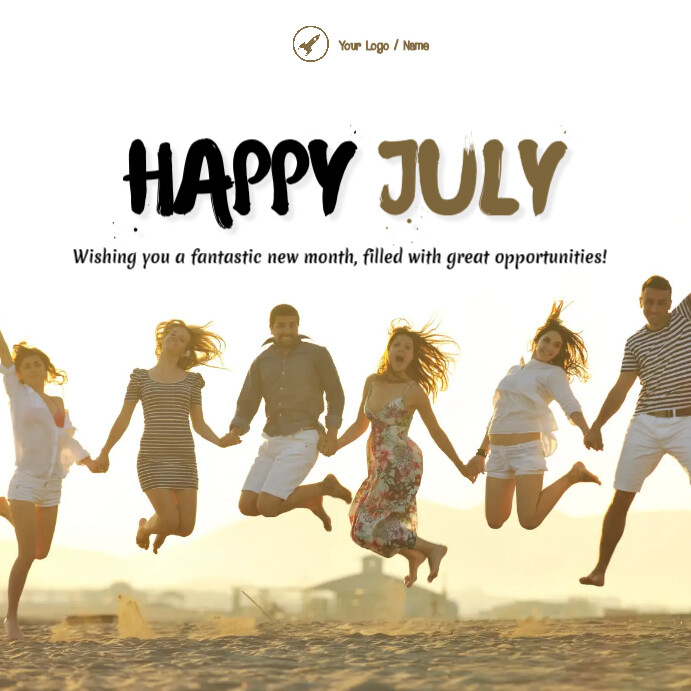 Copy of Happy July Small | PosterMyWall