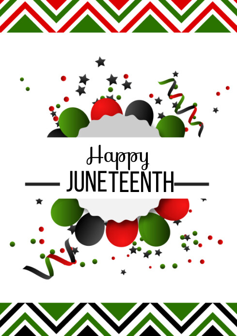 Plantilla de Happy Juneteenth wish templates | PosterMyWall