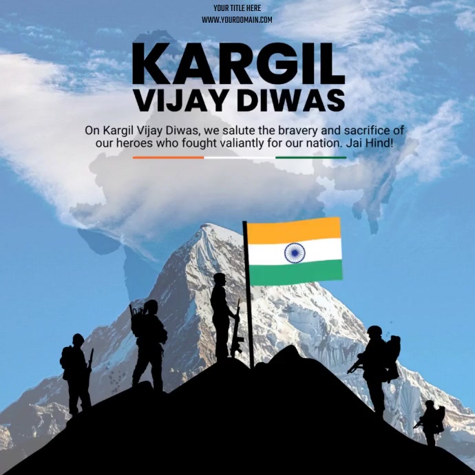 Plantilla de Happy Kargil Vijay Diwas | PosterMyWall