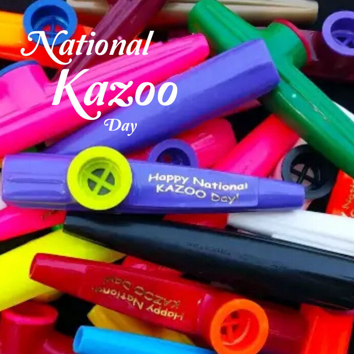 Happy kazoo day Instagram post Template | PosterMyWall
