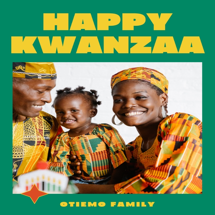 Happy kwanzaa Template | PosterMyWall