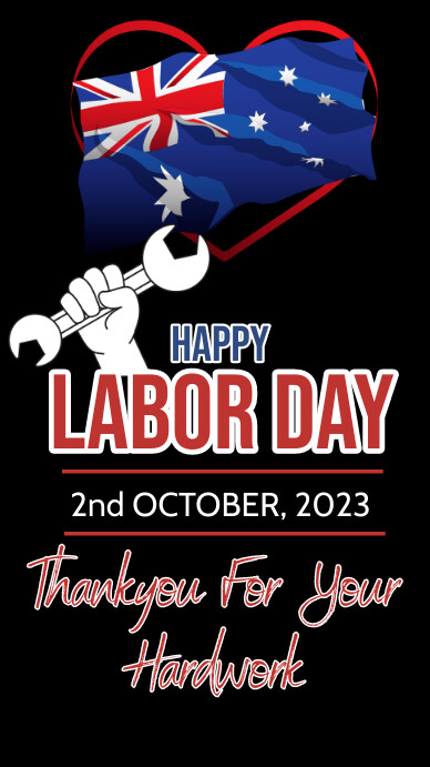 Copy of happy labor day,labor day greetings (1) | PosterMyWall