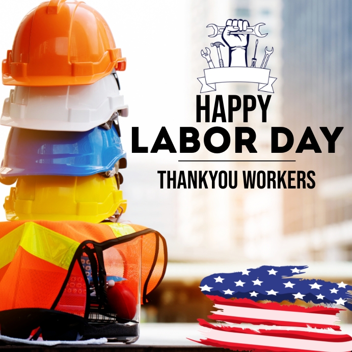 Copy of happy labor day,labor day greetings | PosterMyWall