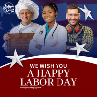 Happy Labor Day Ads Template | PosterMyWall