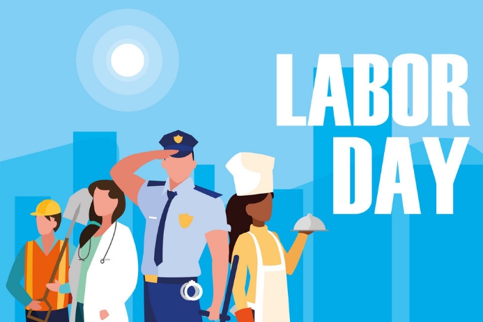 Happy Labor Day American Poster & Design Template | PosterMyWall