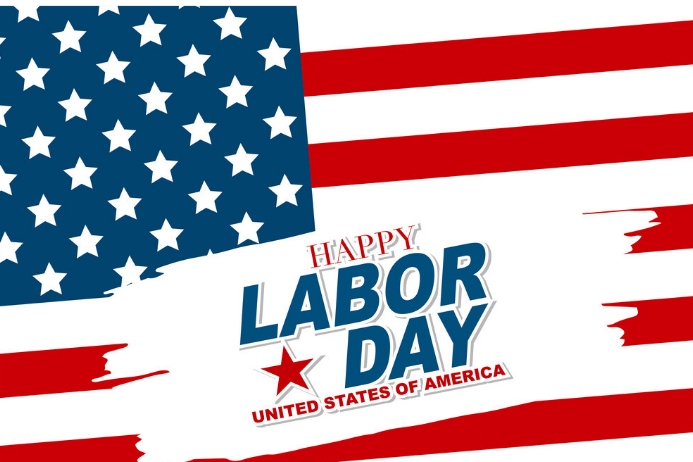 Copy of Happy Labor Day American Poster & Design | PosterMyWall