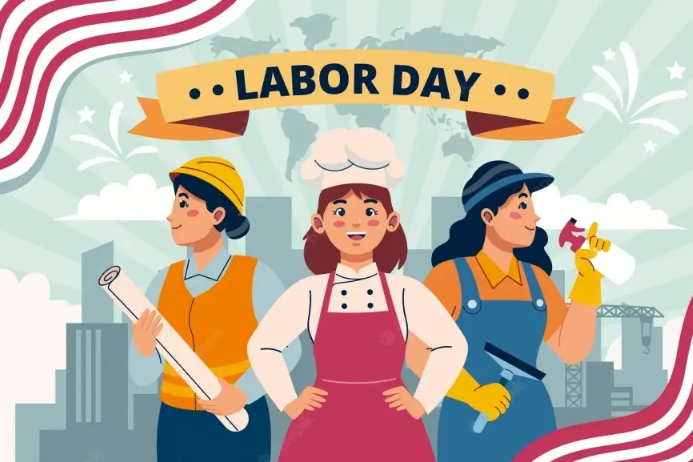 Happy Labor Day American Poster & Design Template | PosterMyWall