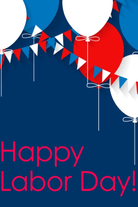Copy of Happy Labor Day American Poster & Design | PosterMyWall