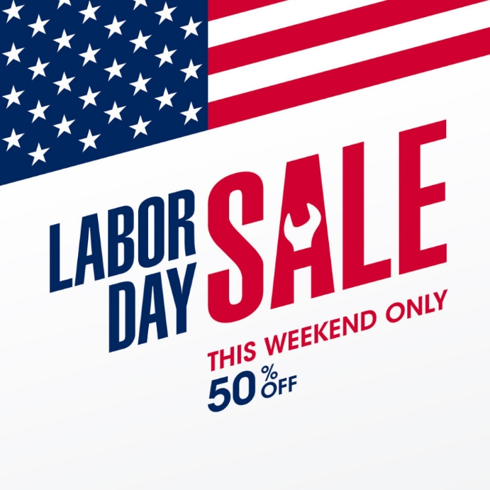 Copy of Happy Labor Day American Poster & Design | PosterMyWall