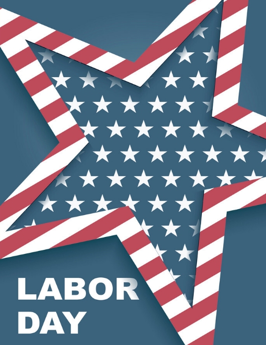 Happy Labor Day American Poster & Design Template | PosterMyWall