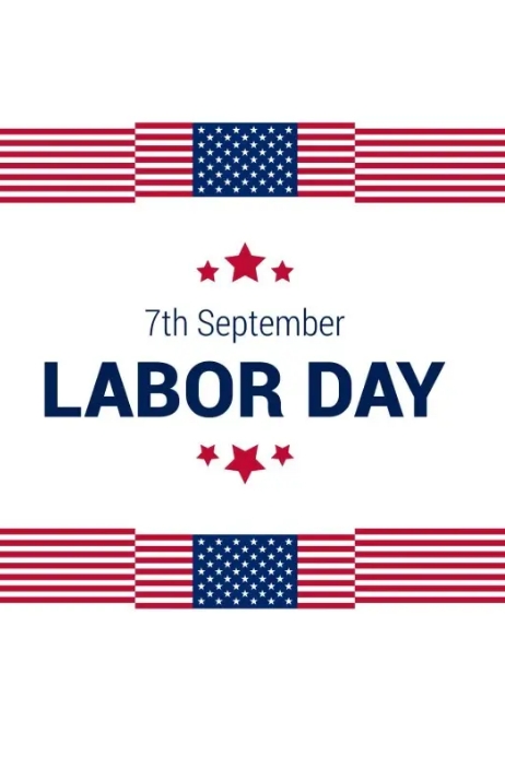 Happy Labor Day American Poster & Design Template | PosterMyWall