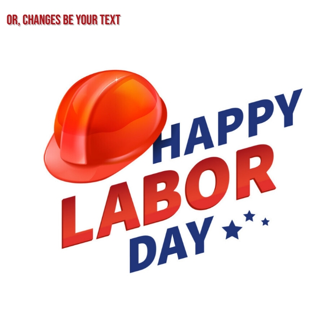 Happy Labor Day American Poster & Design Template | PosterMyWall