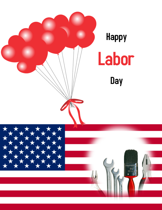 Happy Labor day Template | PosterMyWall