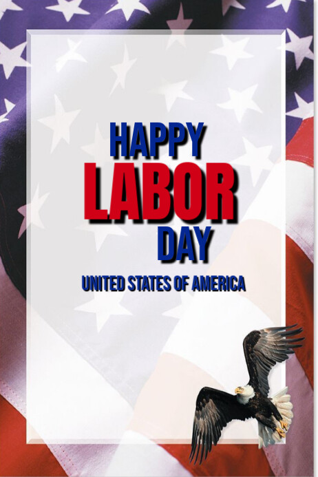 Copy of Happy labor day | PosterMyWall