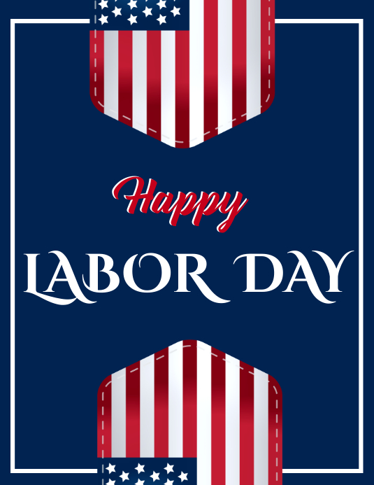 Happy Labor Day Flyer Template | PosterMyWall
