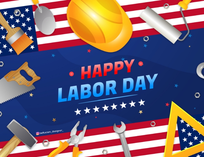 Copy of happy labor day flyer | PosterMyWall