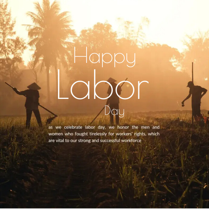 Happy labor day Instagram post Template | PosterMyWall