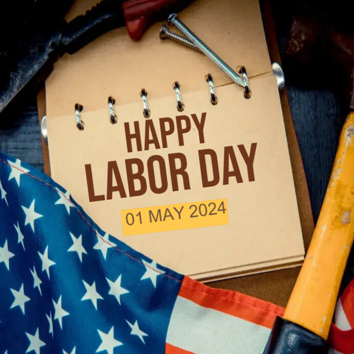 Happy Labor Day Instagram Post Template | PosterMyWall
