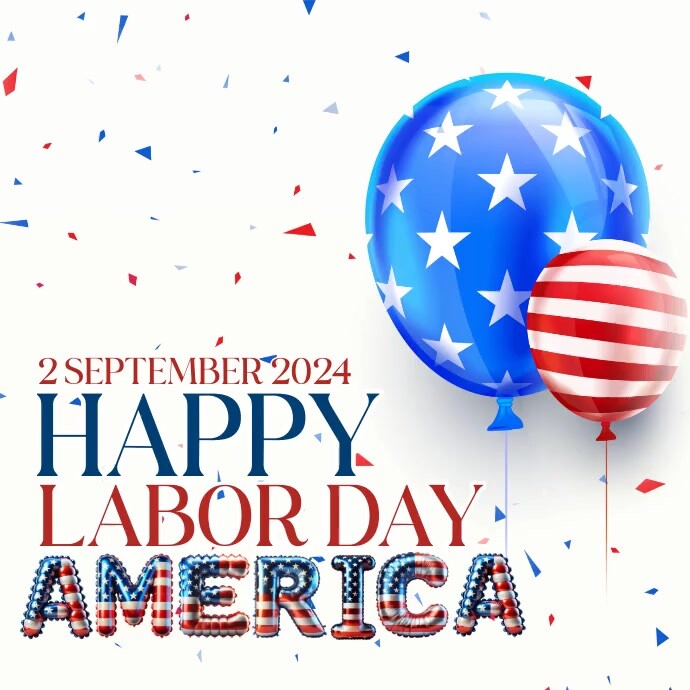 Plantilla de HAPPY LABOR DAY INSTAGRAM SQUARE TEMPLATE | PosterMyWall
