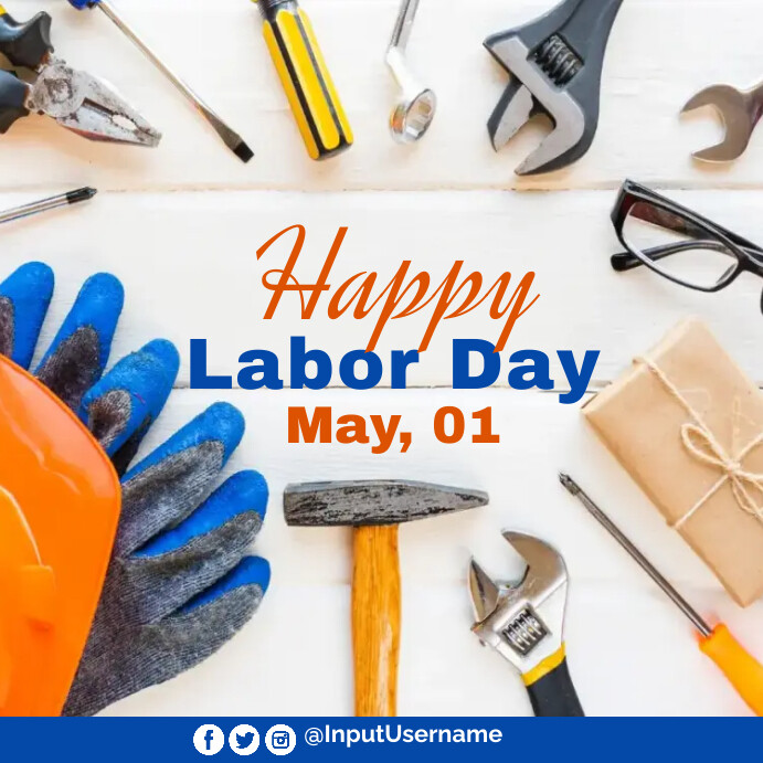 Happy Labor Day Instagram template. | PosterMyWall