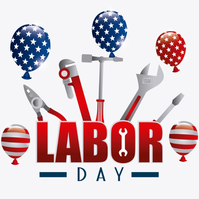 HAPPY LABOR DAY ONLINE CARD template | PosterMyWall