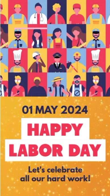 Copy of Happy Labor Day Video Template | PosterMyWall