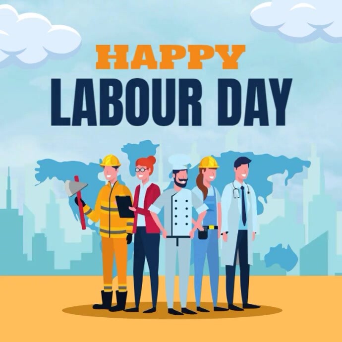 Happy Labour Day Celebration Template | PosterMyWall