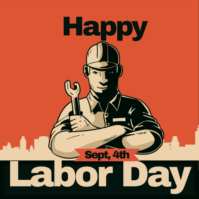 Copy of HAPPY LABOUR DAY | PosterMyWall