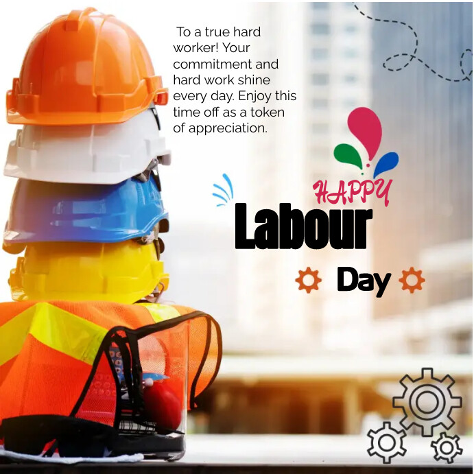 HAPPY LABOUR DAY Template | PosterMyWall