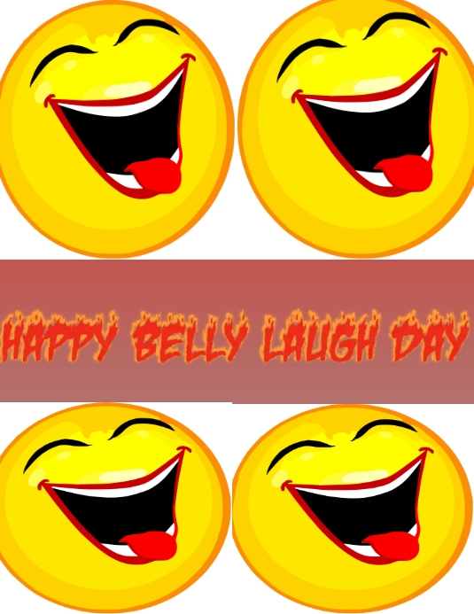 Copy of HAPPY LAUGH DAY | PosterMyWall