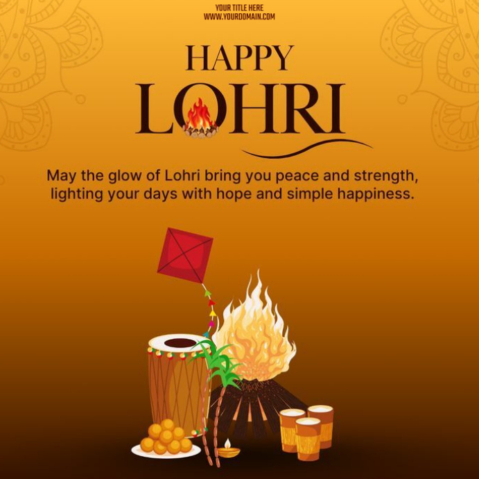 Happy Lohri Template | PosterMyWall