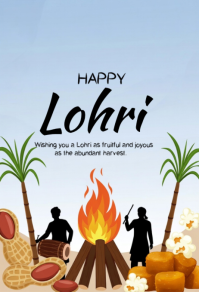 Happy lohri template 2026 | PosterMyWall