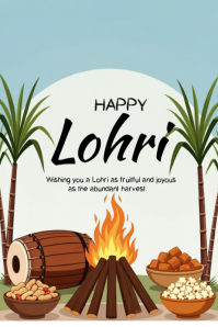 Happy lohri template 2026 | PosterMyWall