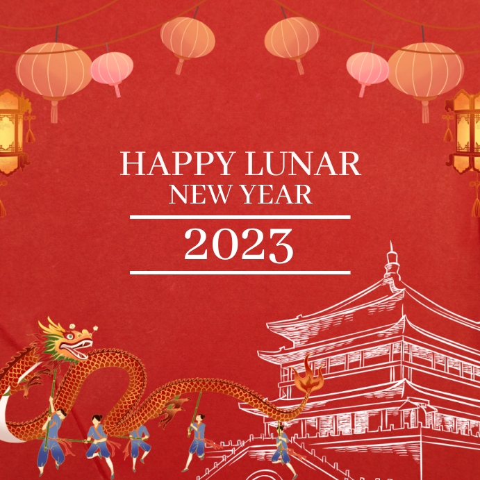 Copy of Happy Lunar New Year 2023 | PosterMyWall