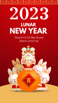 HAPPY LNY 23 Template | PosterMyWall